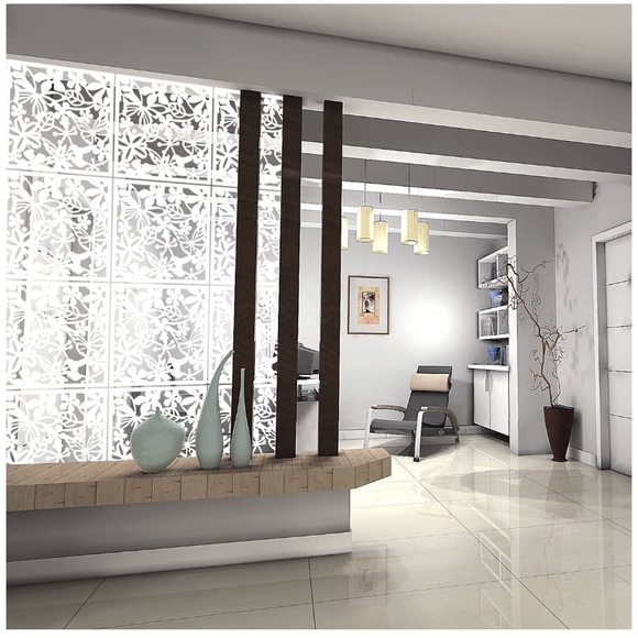 Accents | Diy Hanging Room Divider Pvc 12 Pcs Panels Screen | Poshmark